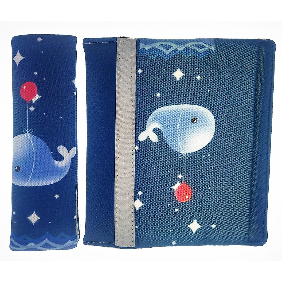 JBBERTH Auto Car Seat Belt Covers Shoulder Pads 2Pcs One Pair (Whale)