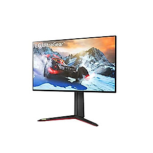 LG 27GP95R-B 27” Ultragear UHD (3840 x 2160) Nano IPS Gaming Monitor w/1ms Response Time & 144Hz Refresh Rate, NVIDIA G-SYNC Compatible & AMD FreeSync Pro, Adjustable Tilt, Height, Swivel & Pivot