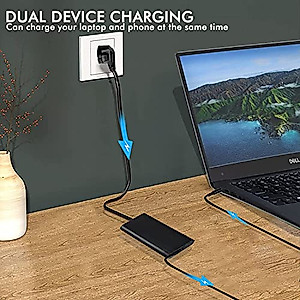 240W 180W AC Adapter Charger Fit for Dell Alienware Laptop Charger 13 15 17 R1 R2 R3 R4 Series,X51 M15 M17 M17X M18X Area-51m G5 G7 Dell Precision M6800 6700 M6400 M6500 M6600 Power Supply Cord