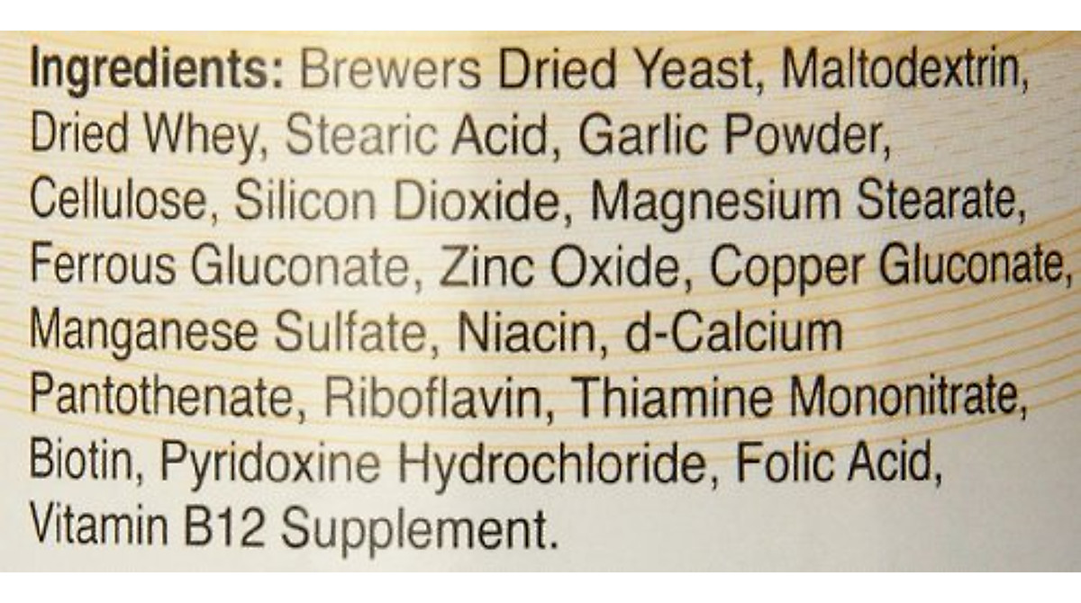 Nutri-Vet Yeast & Garlic Tablets for Healthy Dogs