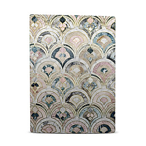 Art Deco Tiles in Soft Pastels Art Mix Matte Vinyl Faceplate Sticker Gaming Skin Case Cover Compatible with Sony Playstation 5 PS5 Digital Edition Console and DualSense Controller