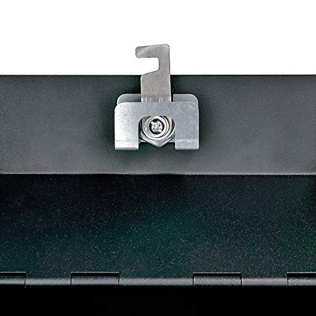 Mail Boss Comment Boss 8100 Locking Steel Suggestion Box - Key Drop Box - Collection Box - Donation Box - Ballot Box - with 25 Suggestion Cards (Black)