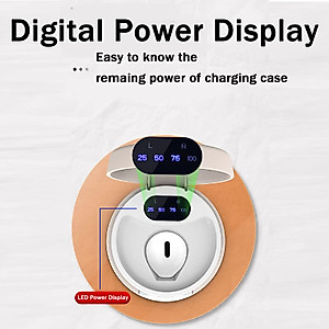 Loluka Invisible Earbuds Single Ear Mini Hidden Wireless Tiny Earbud for Small Ears Bluetooth 5.0 Smallest for Music