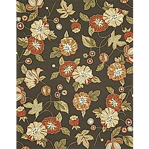 Loloi FRACFC-04CF003656 Francesca Area Rug, 3'-6" by 5'-6", Coffee