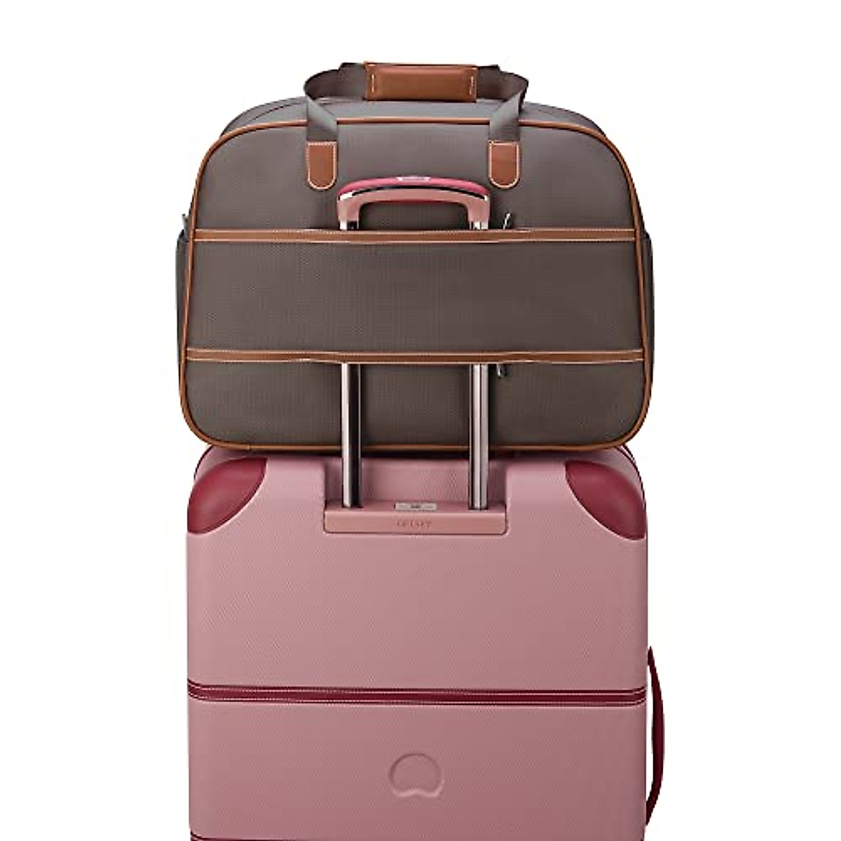 DELSEY Paris Chatelet 2.0 Weekender Travel Duffle Bag, Brown, One Size