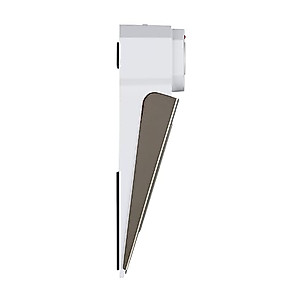 SABRE 120 dB Wedge Door Stop Security Alarm, Extremely Loud Wireless Alarm Siren Audible Up To 1,500 Ft., Non-Skid Pad, Compact Alarm Great for Home, Travel, Apartment or Dorm