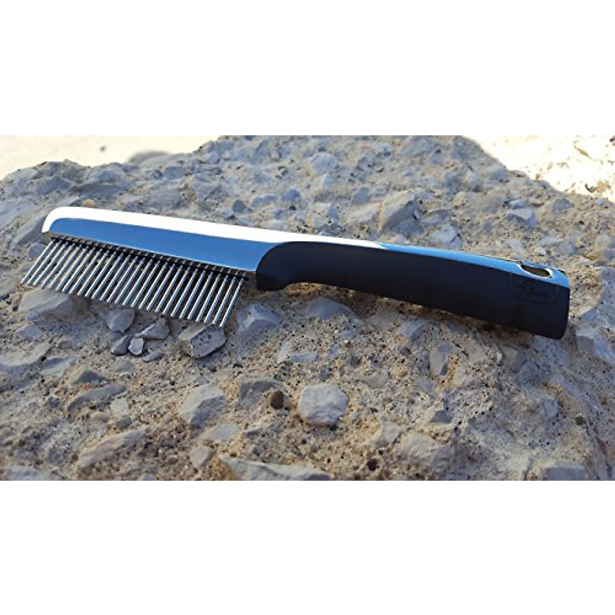 Resco Professional Anti-Static Dog, Cat, and Pet Rotating Pin Comb, Best for Removing Knots and Mats