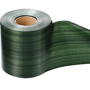 Syhood Outdoor Ribbon Poly Satin Ribbon Floral Craft Decoration Aspidistra Leaf Riband Easter Holiday Outdoor Decorating(4 Inch X 49 Yards,Dark Green)