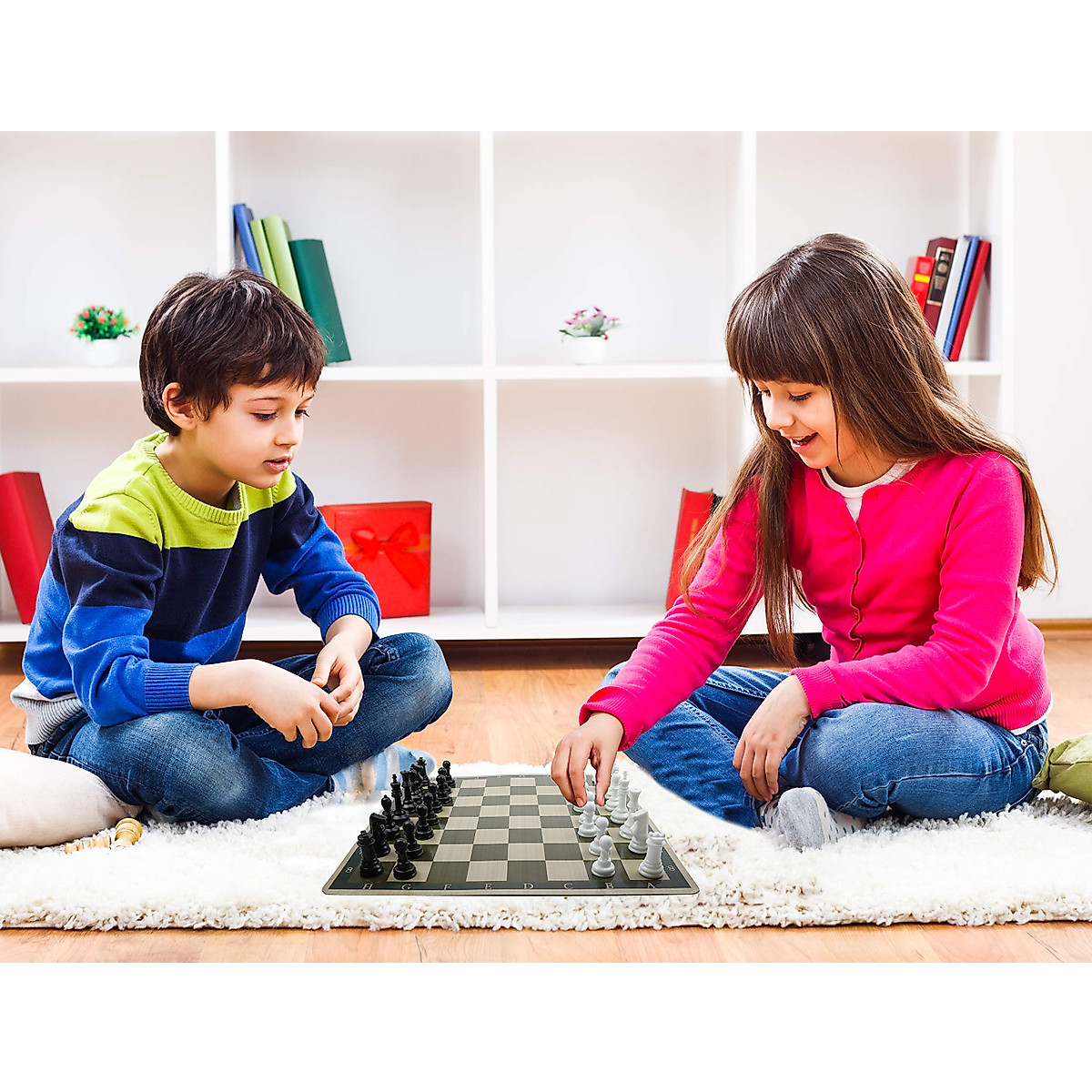 Board Game Set - 10 in 1 Board Games Collection - Chess, Checkers, Chinese Checkers, Backgammon, Snake and Ladder, Ludo and More Classic Board Games for Kids