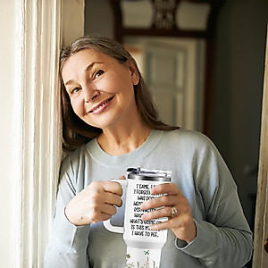 Funny Gifts for Senior Women, I Came I Saw I Forgot Tumbler 40 OZ, Old People Gifts, Birthday Retirement Christmas Gift for Older Woman, Insulated Tumblers for Seniors Citizen Wife Mom Aunt Grandma