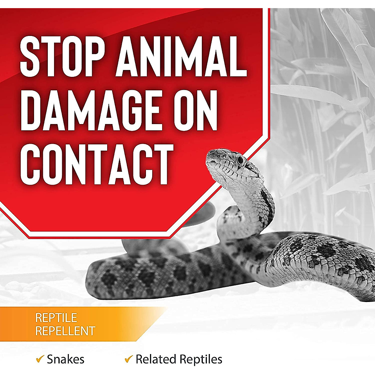 Messinas SN-G-025 Stopper Granular 25 lb. Bulk Reptile Repellent, Ready to Use