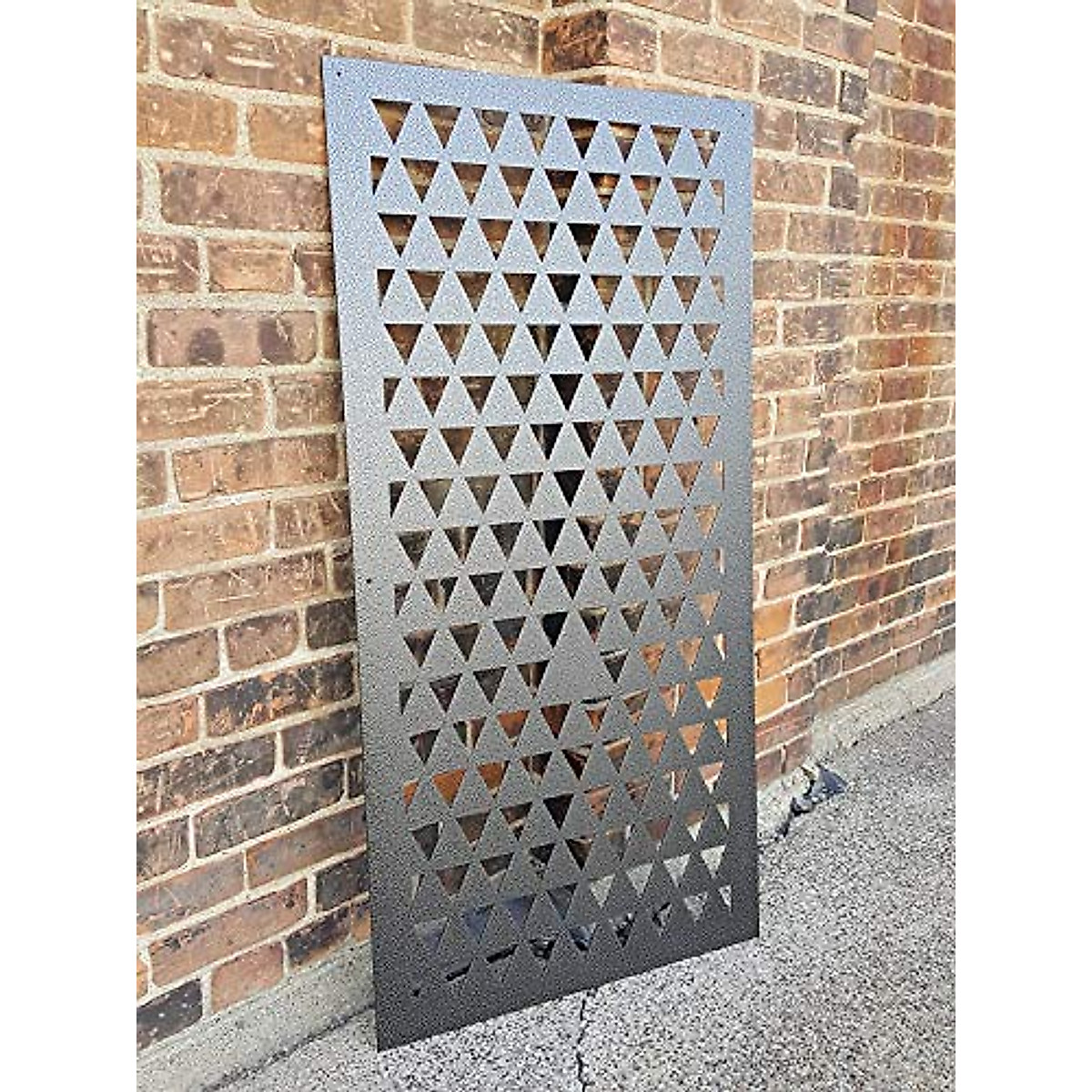 Triangle1US - Privacy Screen Metal Garden Fence Decor Art