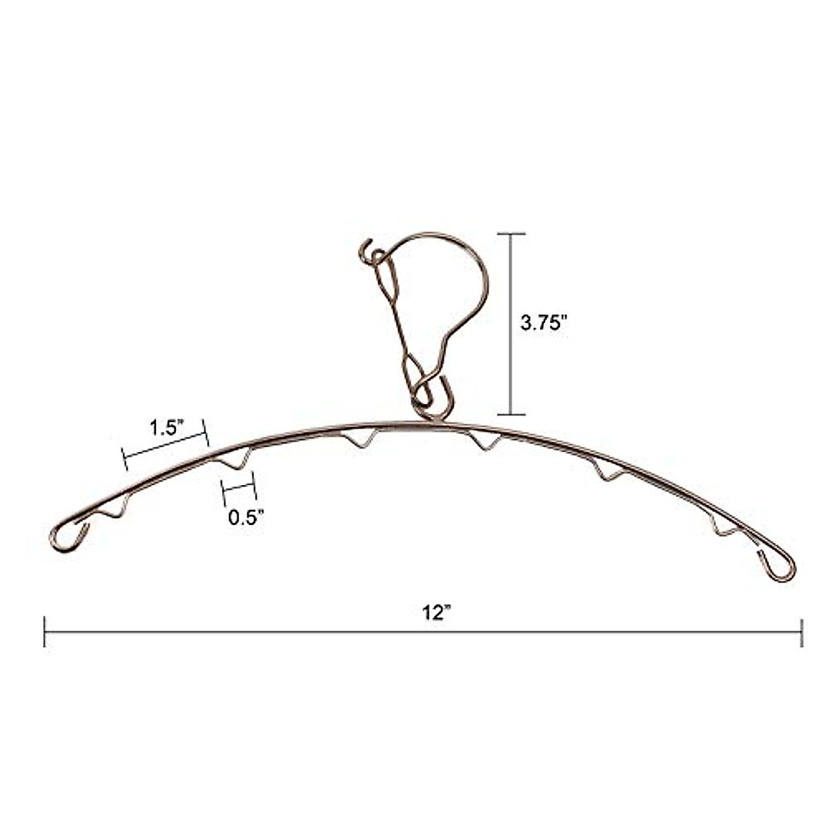 SILLY MONKEY Sock Blockers and Laundry Drying Hanger Rack Stainless Steel, Complete with 3 Pairs of Small, Medium, Large Sock Blockers for Fast Drying and Displaying Hand Knitted Socks