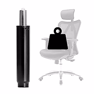 MYSUNSHOP Office Chair Cylinder Replacement,Universal Size Fits Most Chair Gaming Chair Heavy Gas Lift Cylinder Duty Chair Piston(5.5 inches Length Extension), Black, 11.4 inches -16.5 inches