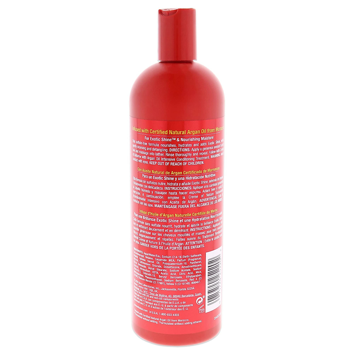 Creme of Nature Professional Argan Oil Moisture and Shine Shampoo, 20 Ounce