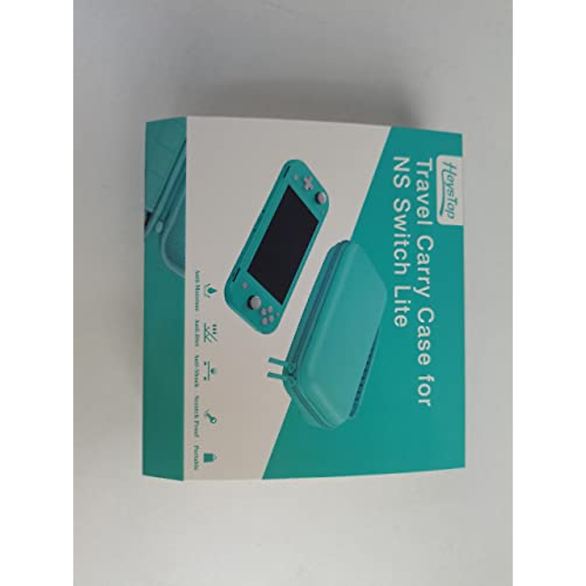 HEYSTOP Case Compatible for Nintendo Switch Lite, Protective Cover for Switch Lite, Screen Protector Case Compatible for Switch Lite with Thumb Grip -Pink, Pink, Protective Storage Bag, Pink, Fashion.