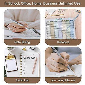 5pcs Cute Kawaii Gel Ballpoint Pens, Colorful 0.5mm Fine Point Retractable Pen, Quick Dry Black Ink Gel Pens, Comfortable Smooth Write Pens, Cute Pens for School & Office Supplies, Aesthetic pens