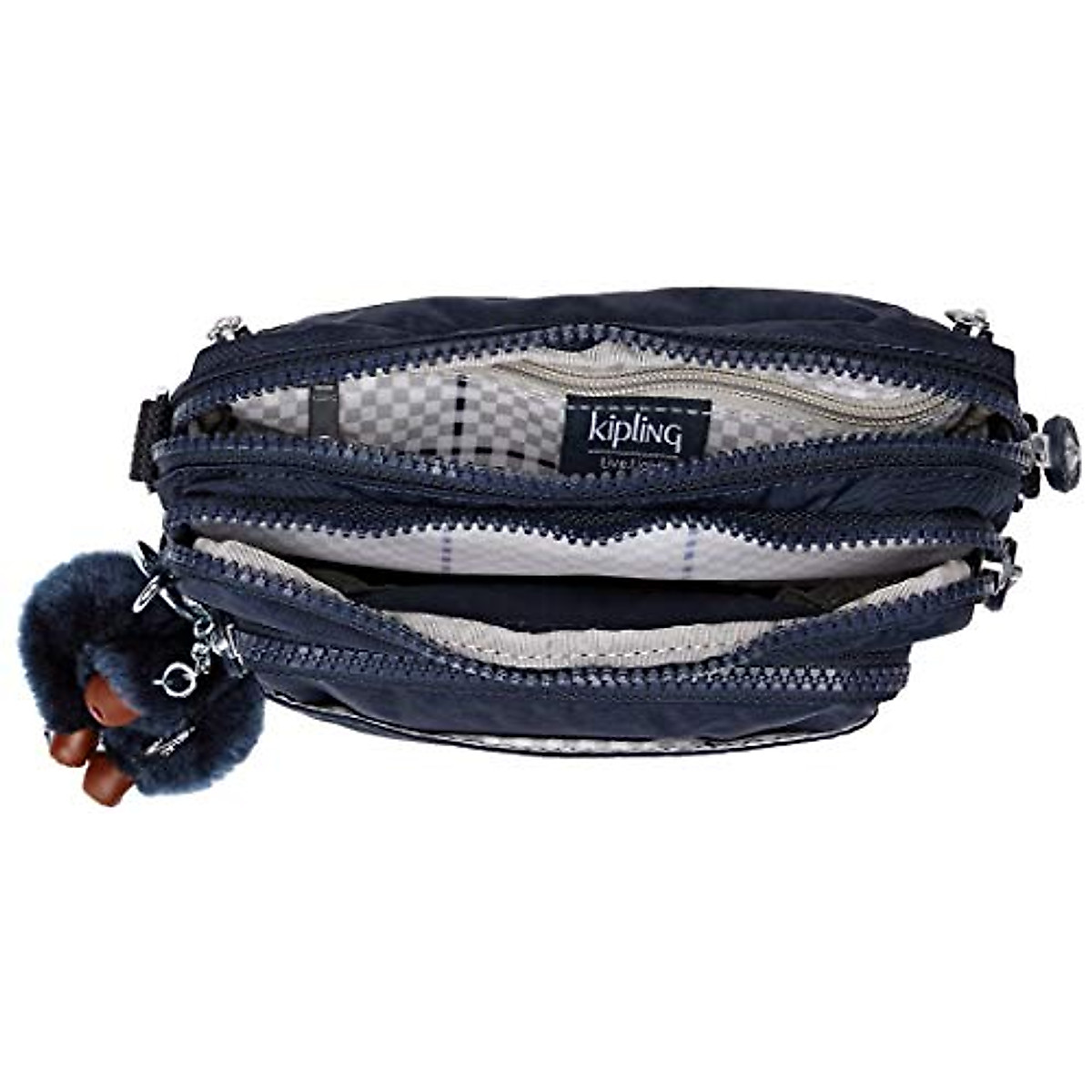 Kipling Women's Merryl 2-in-1 Convertible Waistpack, True Blue Tonal, One Size