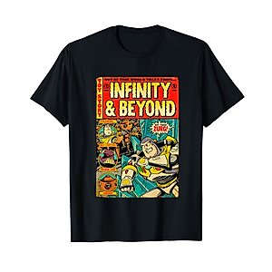 Disney Pixar Toy Story Buzz Lightyear Retro Comic Book T-Shirt