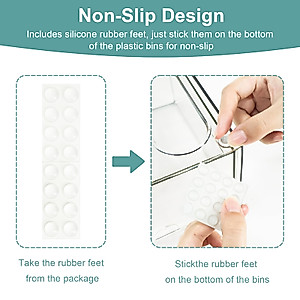 3 Acrylic Coffee Pod Holder Drawer, Stackable K Cup and Tea Bag Organizer, Tea Bag Storage Organizer for Kitchen Organizers and Storage, Multi-Functional Kitchen Organizer, Home Organizer (Clear)