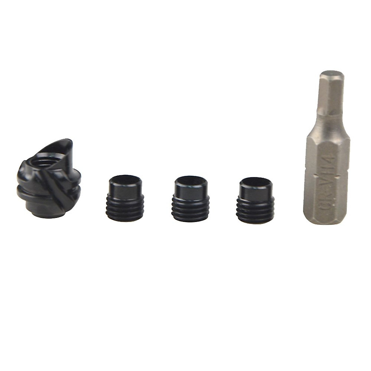 37/45 Degree Aluminum Hooded Peep Sight Compound Bow Housing Aperture Kit with 3 Size inner Core (Black, 37 Degree)