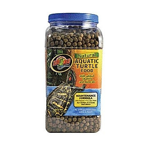 Zoo Med Natural Aquatic Turtle Food Maintenance Formula [Set of 2] Size: 45 Oz.