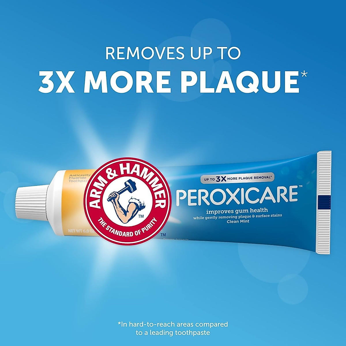 Arm & Hammer Peroxicare Healthy Gums Toothpaste Twinpack, 6 Ounce, 2 Ea, 6 Ounce