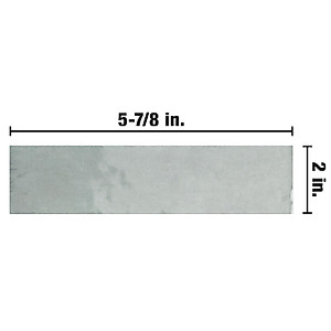 Merola Tile Coco Glossy Blue Grass 2" x 5-7/8" Porcelain Wall Tile