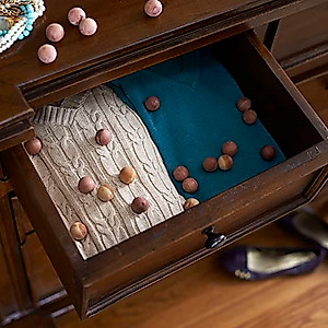 CedarFresh 17840-1 Red Cedar Wood Balls | Freshen and Protect Closets | 40-Pack