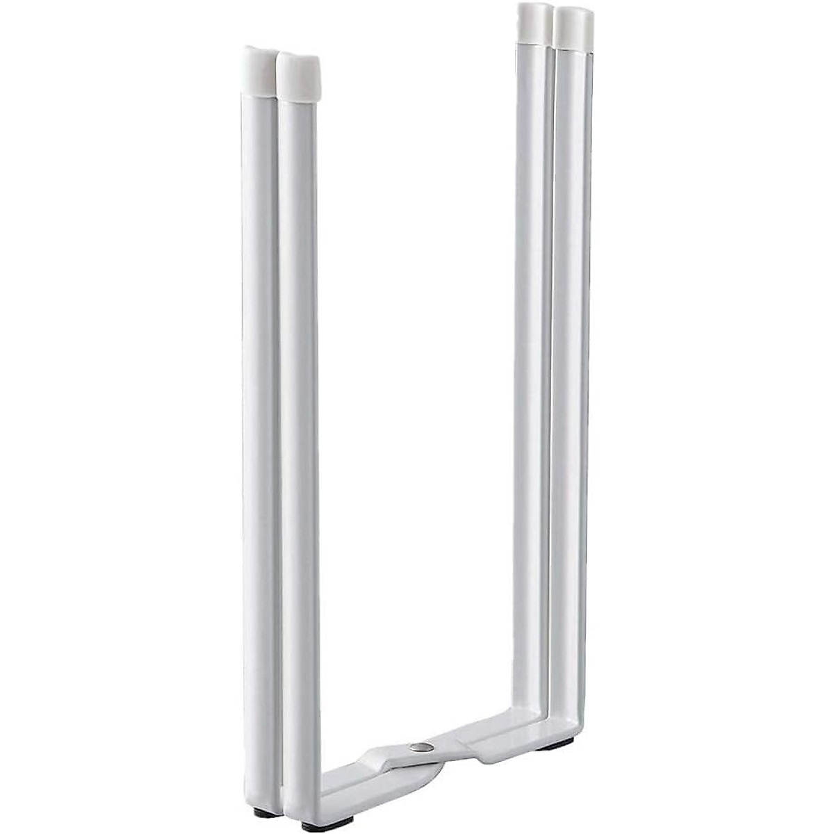 Anferstore Multifunction Eco Stylish Holder Cup Drain Rack, Home Tower Kitchen Stand Plastic Bag Garbage Bag Holder for Home Kitchen Tower (White)