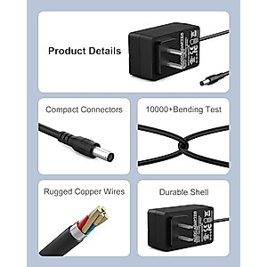 12V2A Replacement for Gateway Laptop Charger Compatible with GWTC116-2 GWTN156-11 GWTN116-1 GWNC21524 GWTC116-1 GWTN116-3 GWTN141-1 GWTN141-5 EVOO EV-C-116-5 EV-C-116-6 N11SP3 Laptop Power Supply