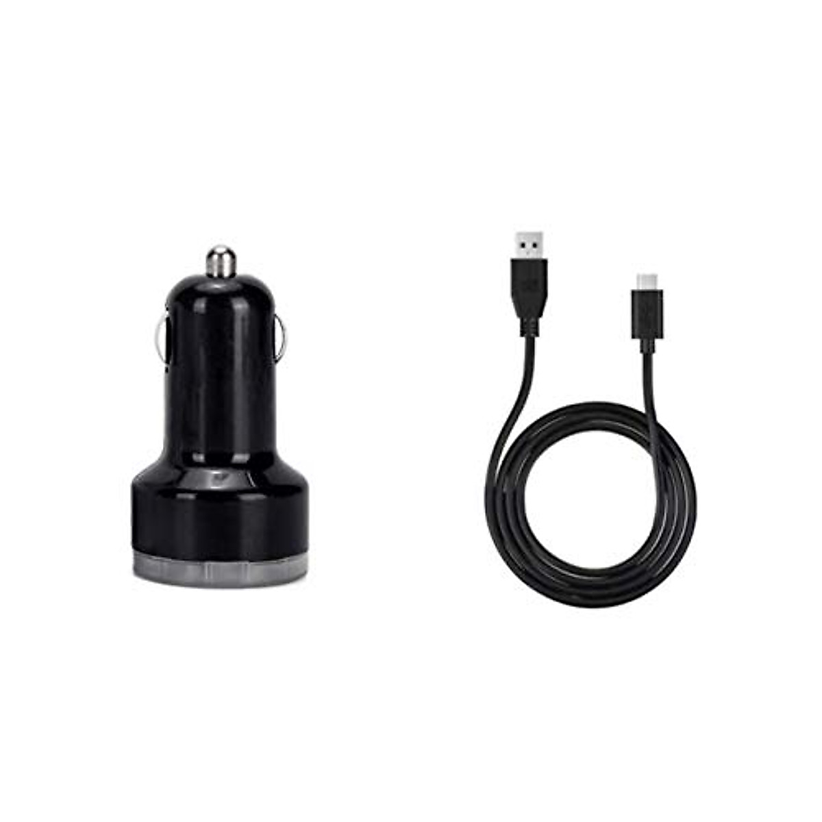 Yustda New Car DC Adapter + USB Charging Cable for Panasonic SC-MC07 Bluetooth Wireless Compact Stereo Speaker System SCMC07 Auto Vehicle Boat RV Cigarette Lighter Power Supply Charger Mains PSU