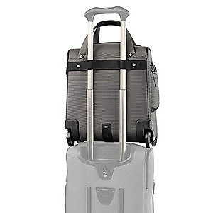 Travelpro Crew Versapack Rolling Underseat Carry-on Bag, Titanium Grey, One Size