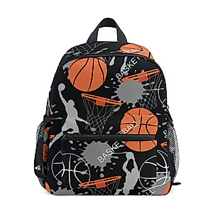 Sport Man Basketball Backpack Kids Toddler Child School Bag for Preschool Kindergarten Boy Girls2