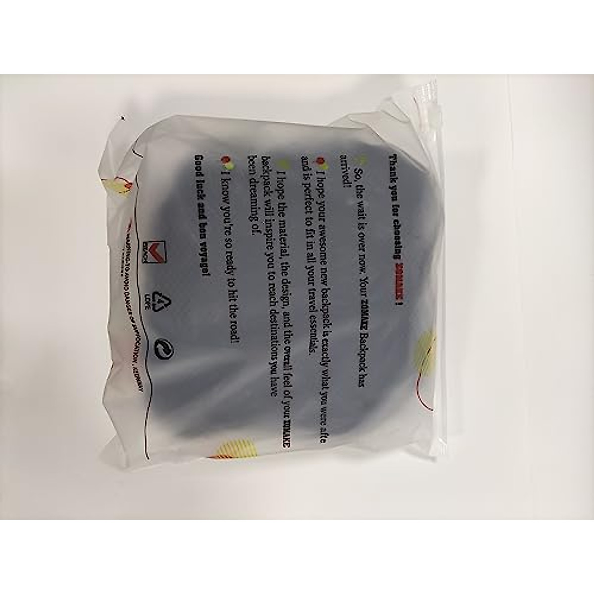 ZOMAKE Ultra Lightweight Packable Backpack 25L - Foldable Hiking Backpacks Water Resistant Small Folding Daypack for Travel(Navy Blue)