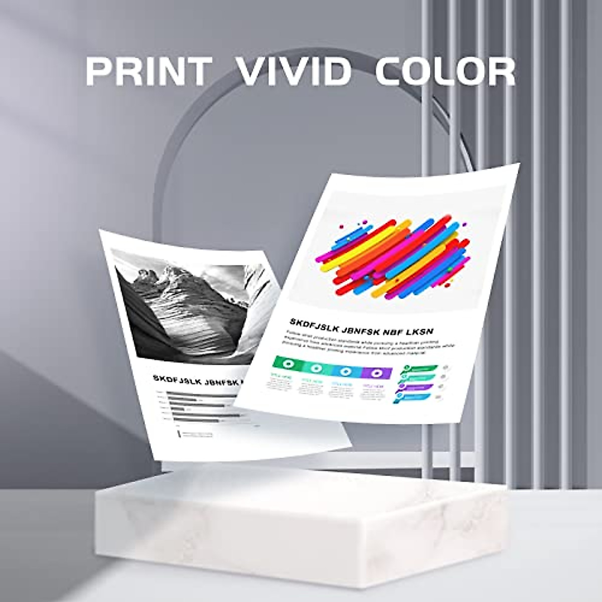 ZIPRINT LC3013 Compatible Ink Cartridge Replacement for Brother LC3013 LC3011 LC-3013 High Yield use with MFC-J497DW MFC-J895DW MFC-J491DW Printer,LC3013 Ink cartridges bk/c/m/y,8-Pack