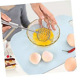 SHOWERORO Stainless Steel Beater Whisk Hand-held for Cooking Whisk for Sauce Beverage Non Design