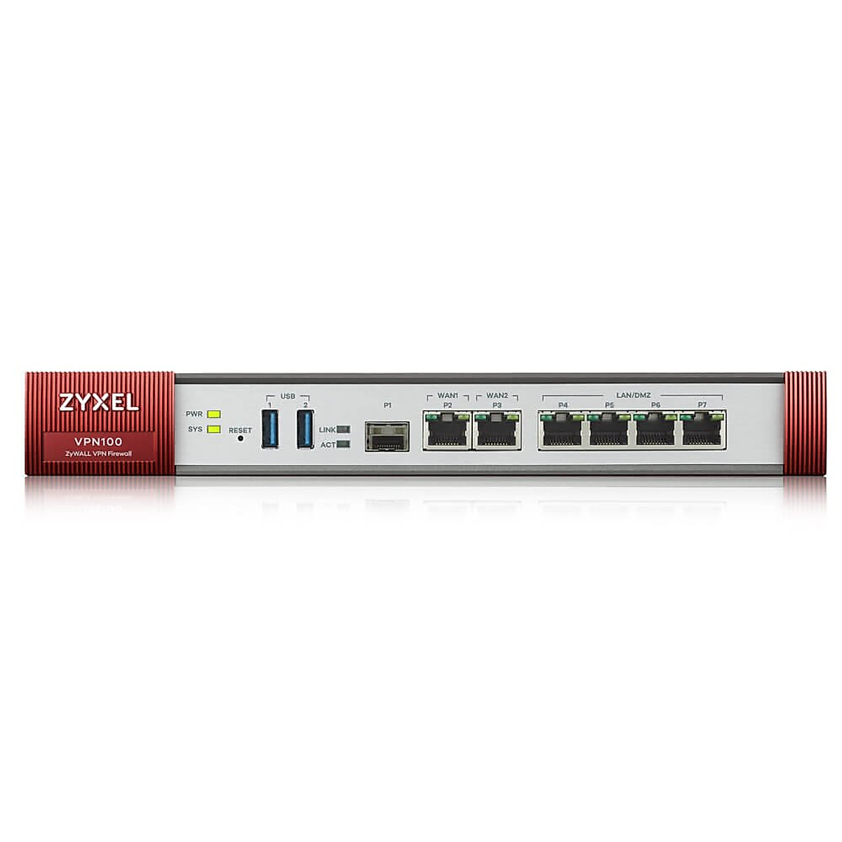 Zyxel ZyWALL 2.0 Gbps, up to 100 users VPN Firewall/SD-WAN, a 1-year SD-WAN license pack included [VPN100]