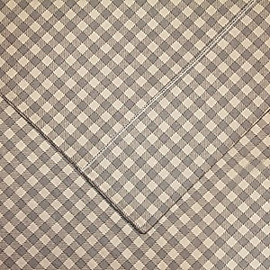 Pointehaven 180 GSM Luxury 100% Soft Cotton Printed Flannel Sheet Set, Twin XL, Farmhouse Plaid - Warm & Cozy - Pre-Shrunk -Deep Pockets - Elastic All Around-Comfy Double Brushed -