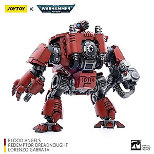 JOYTOY Warhammer 40K 1/18 Action Figures Joy Toy Mecha Blood Angels Redemptor Dreadnought Lorenzo Gabrata