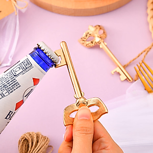 YKLIGTN 24Pieces Mask Design Bottle Openers for Masquerade Mask Party, Wedding Favors，Bridal Shower Party Decorations,Baby Shower /Birthday Souvenirs or Gifts for Guests Bulk with Gift Bags