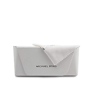 Michael Kors MK4058 CARACAS 3050 54M Crystal Clear Injected Rectangular Eyeglasses For Women+ BUNDLE With Designer iWear Eyewear Kit