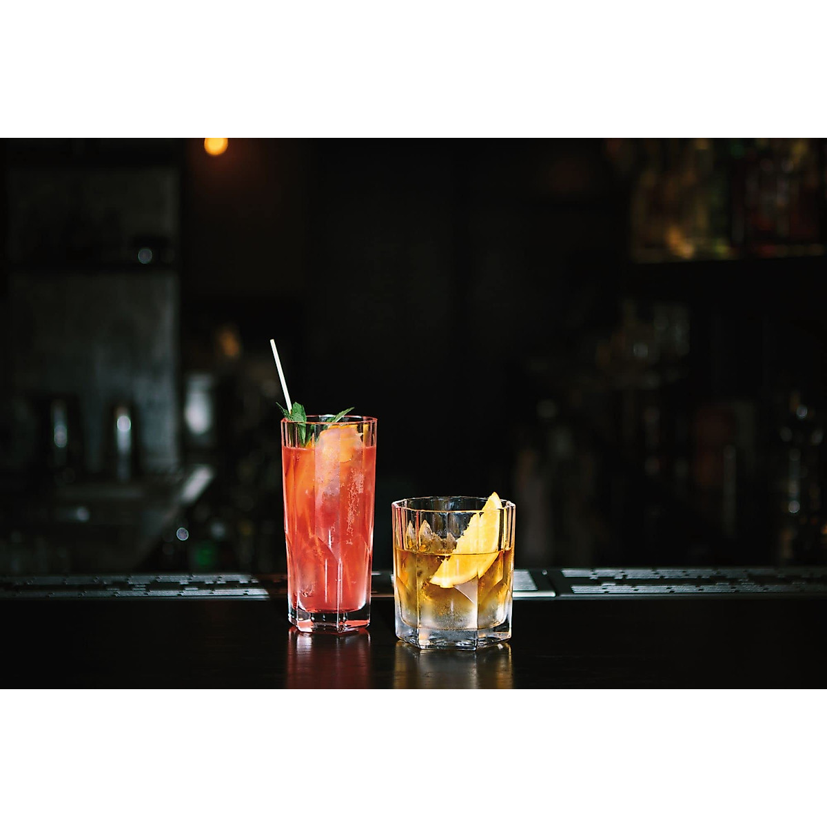 Nachtmann Aspen Collection Highball Glasses, Set of 4, Long Drink Glass, 11- ounce Tall Drinking Glassware, for Mix Drinks and Cocktails, Made of Crystal Glass, Clear, Dishwasher Safe