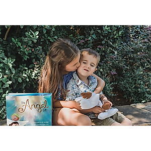 The Angel Gift Book Set: A Book Reminding Children That Angels are Watching Over Them, Baptism Gifts for Girls, Comfort Gifts, Comfort Book (Faith Version for Girls)
