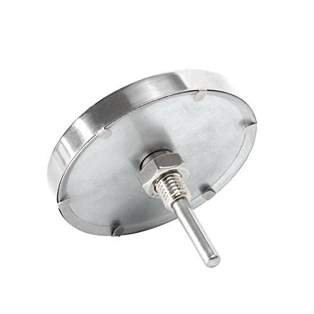 GasSaf 3" BBQ Temperature Gauge Thermometer Replacement for Master Forge, Cuisinart, Backyard, Uniflame and Other Gas Grill, Stainless Steel High Temperature Heat Indicator -100F to 1000F