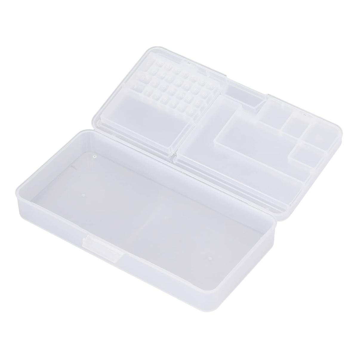 Hilitand Maintenance Parts Box, 3PCS Repair Parts Storage Boxes, Motherboard Screw Hardware Parts Box Transparent Plastic for Hardware, Screws, Tool Sets, Hilitandex142hdc79