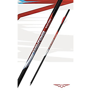 Black Eagle Executioner Crossbow Fletched Arrows/Bolts (12 Pack, 16"/.003)
