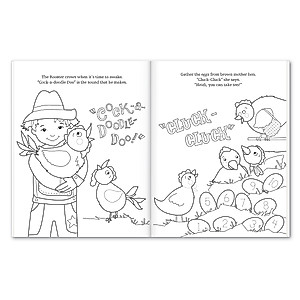 Personalized Coloring & Activity Book for Kids - I See Me! (Farm)