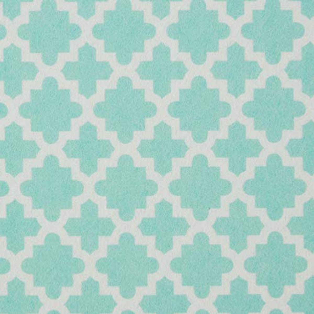 DII Fridge Liner Collection Non-Adhesive, Cut to Fit, 12x24, Aqua Lattice, 6 Piece