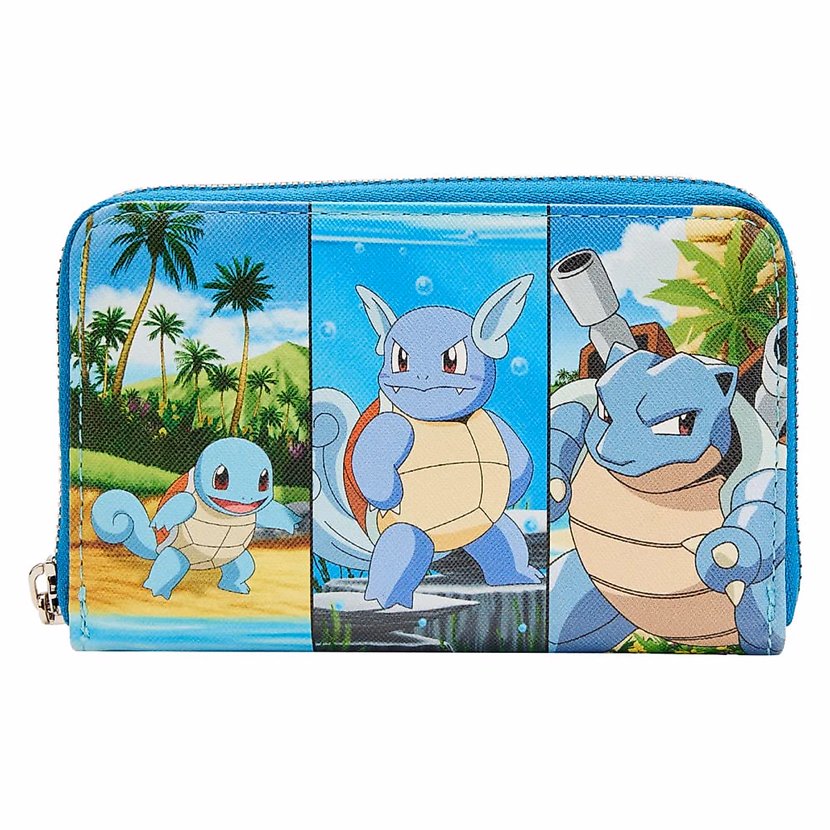 Loungefly Pokémon Squirtle Evolution Zip Around Wallet Standard